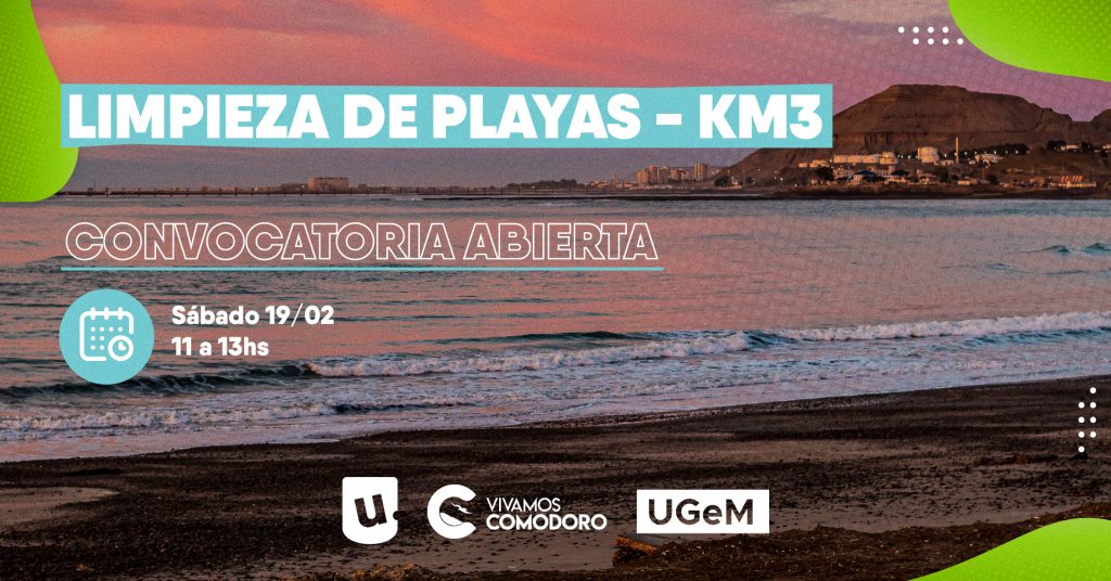 La Municipalidad y Urbana invitan a limpiar la playa de Kilómetro 3 ...