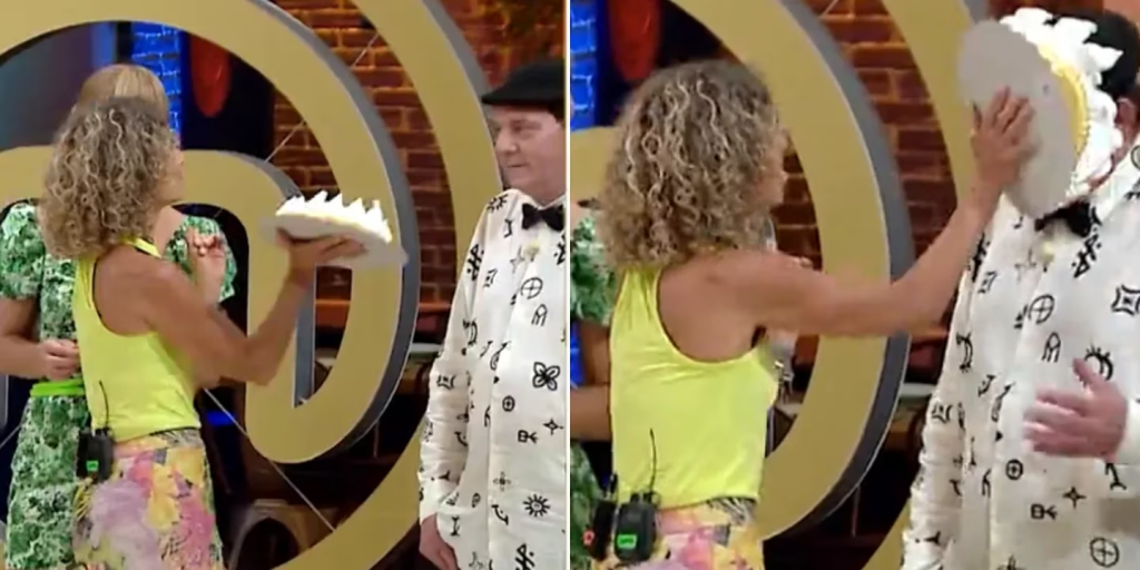 Maru Botana fue a Masterchef, le dio un tremendo tortazo a un jurado y ...