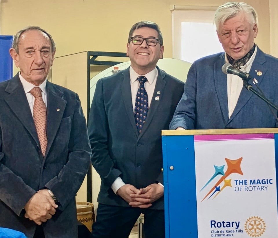 Guillermo Schneider asumió como presidente del Rotary Club de Rada Tilly | El Comodorense