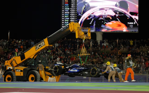 Así fue el choque de Franco Colapinto que lo dejó afuera del Gran Premio de Qatar | El Comodorense