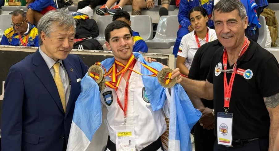 El comodorense Facundo Ferrari, campeón mundial de Taekwondo Adaptado ...